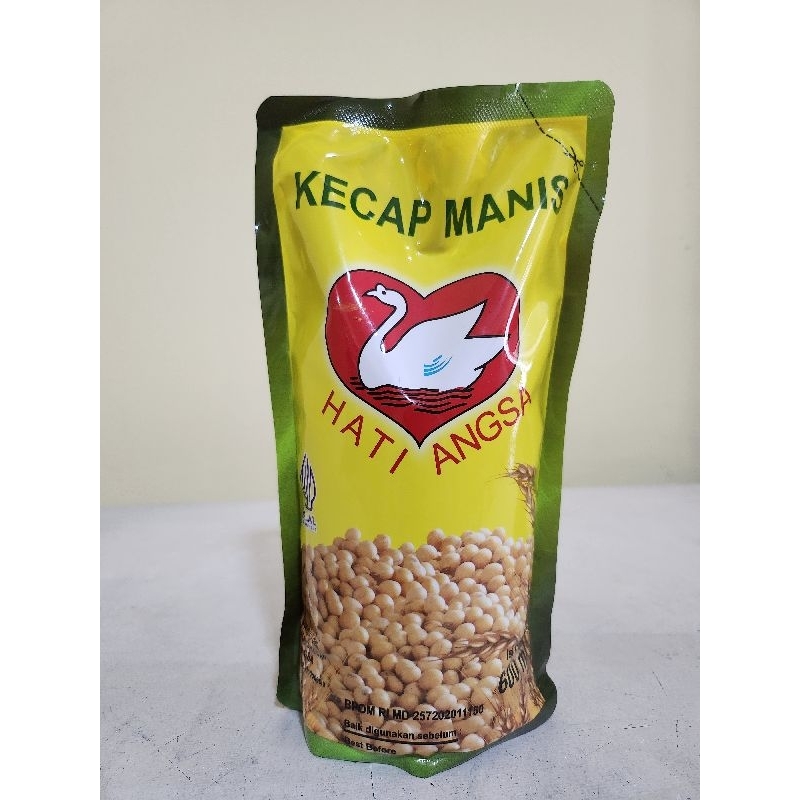Jual Kecap Manis Hati Angsa Refill 600 ml | Shopee Indonesia