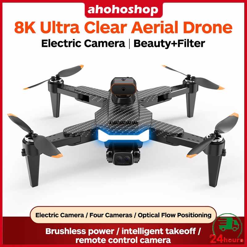 Jual 【COD】Smart Drone P9 Pro 8k HD Camera Shoot Original Indoor Outdoor ...