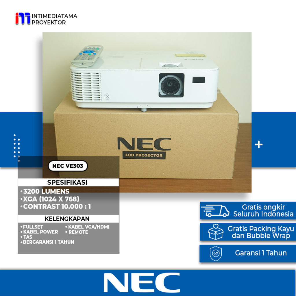 Jual Proyektor NEC VE303X | Shopee Indonesia