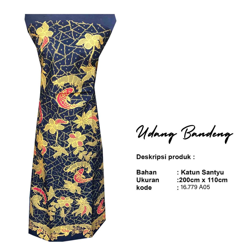 Jual Tabinaco Batik - Batik Tulis Motif Udang Bandeng khas Sidoarjo ...