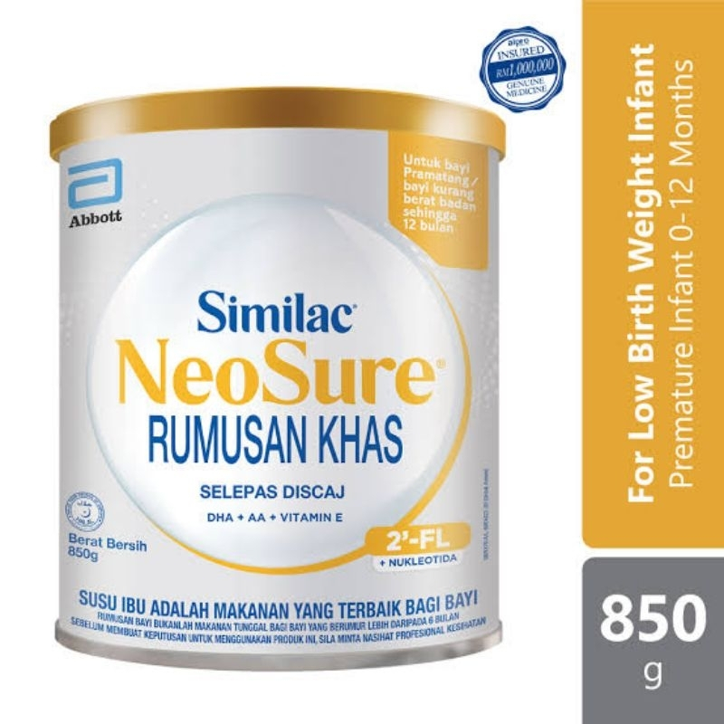 Jual SIMILAC NEOSURE 850 GR (UNTUK USIA 0-12 BULAN) | Shopee Indonesia