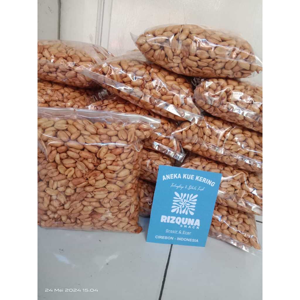 Jual Kacang Bawang / Kacang Gawil Goreng Spesial Kemasan 1kg Real ...
