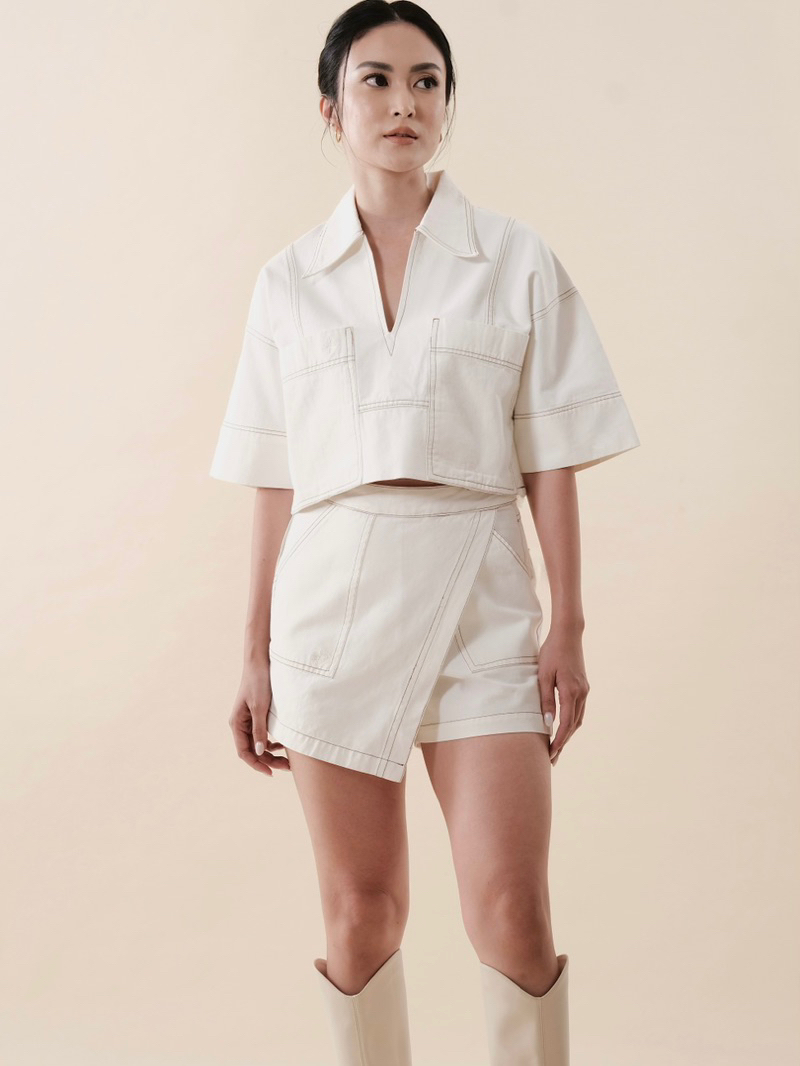 Jual Tiada Tara - Seminggu Denim Top | Shopee Indonesia