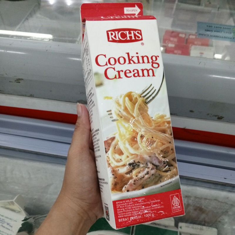 Jual Rich cooking cream 1ltr (chat dulu utk ketersediaan barang nya ...