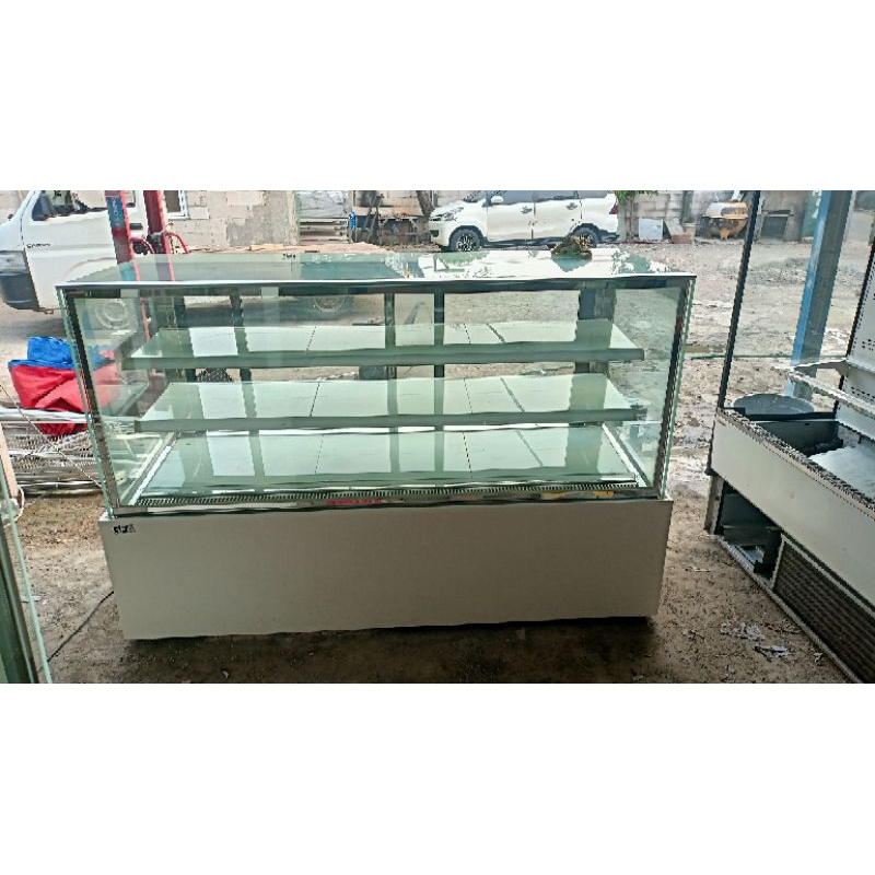 Jual SECOND/BEKAS CAKE SHOWCASE GEA PANJANG 180CM | Shopee Indonesia