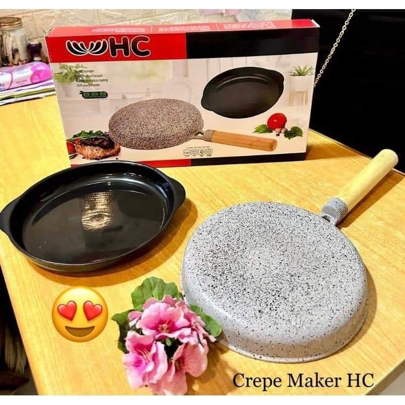 Jual crepes pan anti lengket / wajan kwalik | Shopee Indonesia