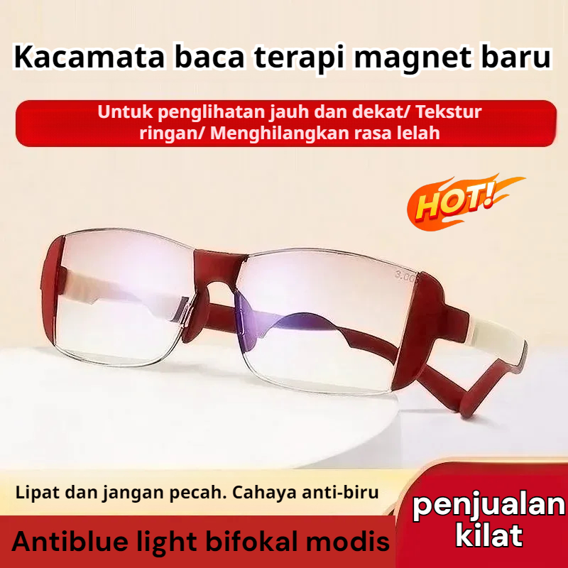 Jual Kacamata presbiopia untuk penggunaan dekat dan jauh/Kacamata Baca ...
