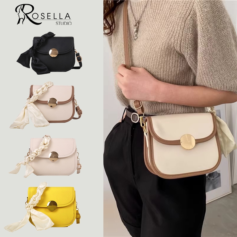 Jual RosellaStudio mini Tas selempang Wanita Kulit Sling bag Tas bahu tas jinjing Tas Pelajar ...