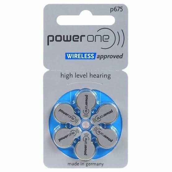 Jual (Original) Baterai Power One A675 / P675 Hearing Aid Battery ...