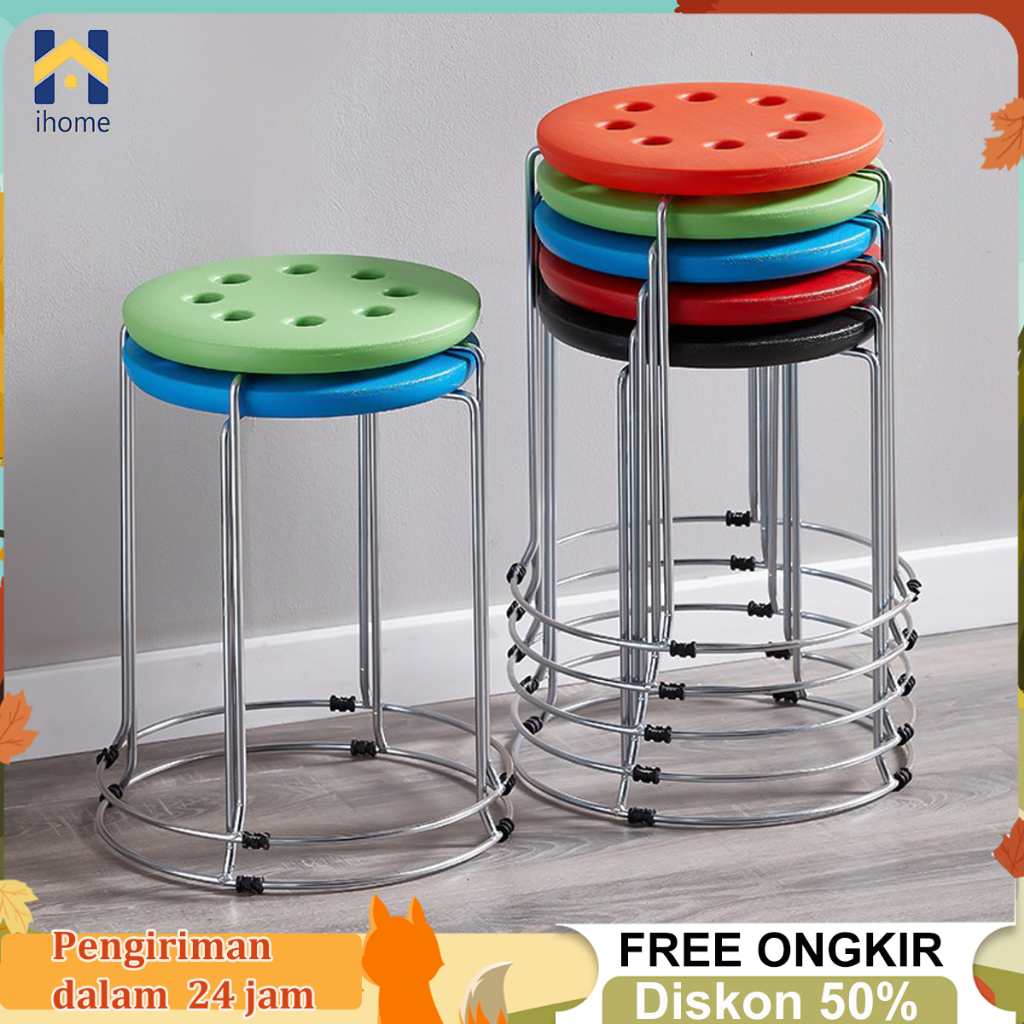 Jual IH Bangku bakso oreo bangku caffe bulat bangku warung bangku ...