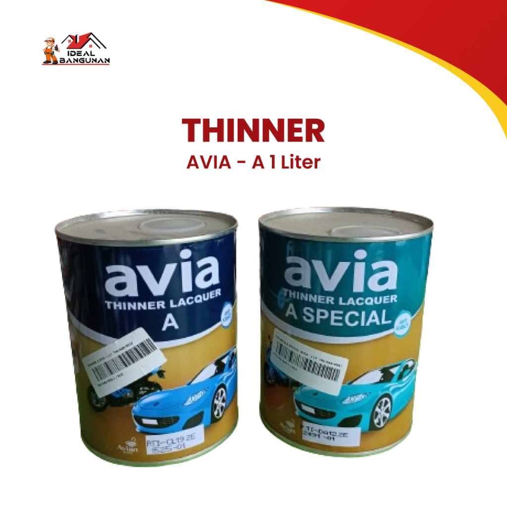 Jual [READY] TINNER AVIA | AVIA THINNER LACQUER A 1 LITTER | THINNER AVIA A SPESIAL | THINNER 1 ...