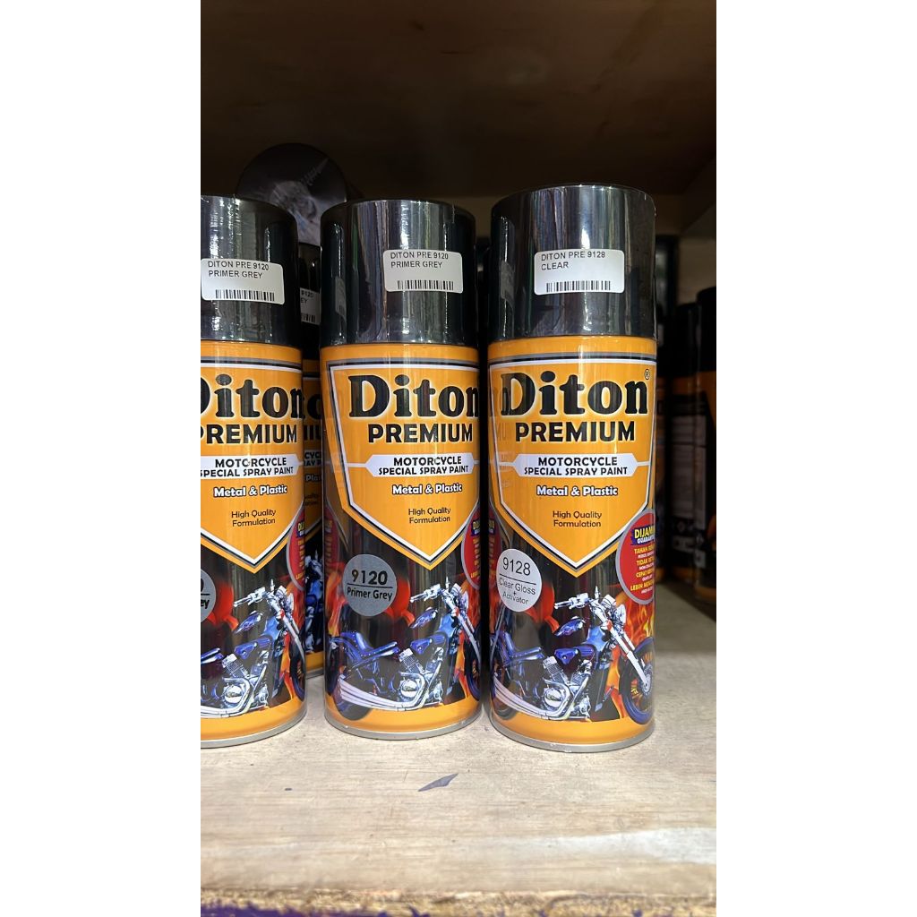 Jual Cet semprot DITON PREMIUM CAT SEMPROT TAHAN BENSIN 400CC CLEAR ...