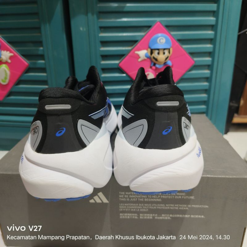 Jual Asics Gel Kayano 30 size 43 Biru Navy | Shopee Indonesia