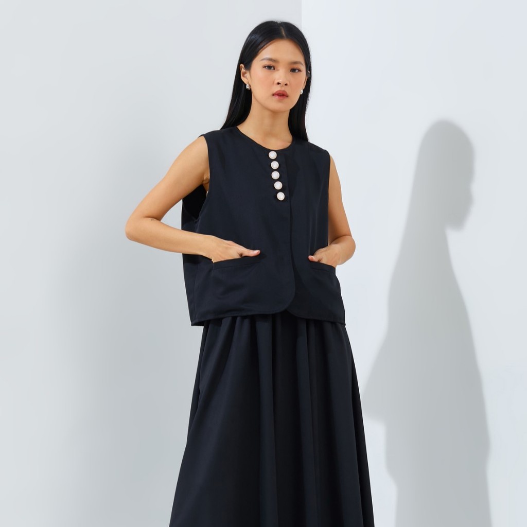 Jual PUKKA Marie Vest (Vest Kancing Depan) | Shopee Indonesia