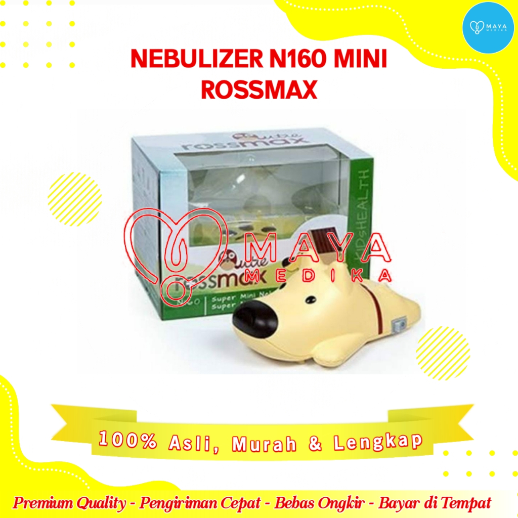 Jual Nebulizer Compressor N160 Super Mini Rossmax | Shopee Indonesia