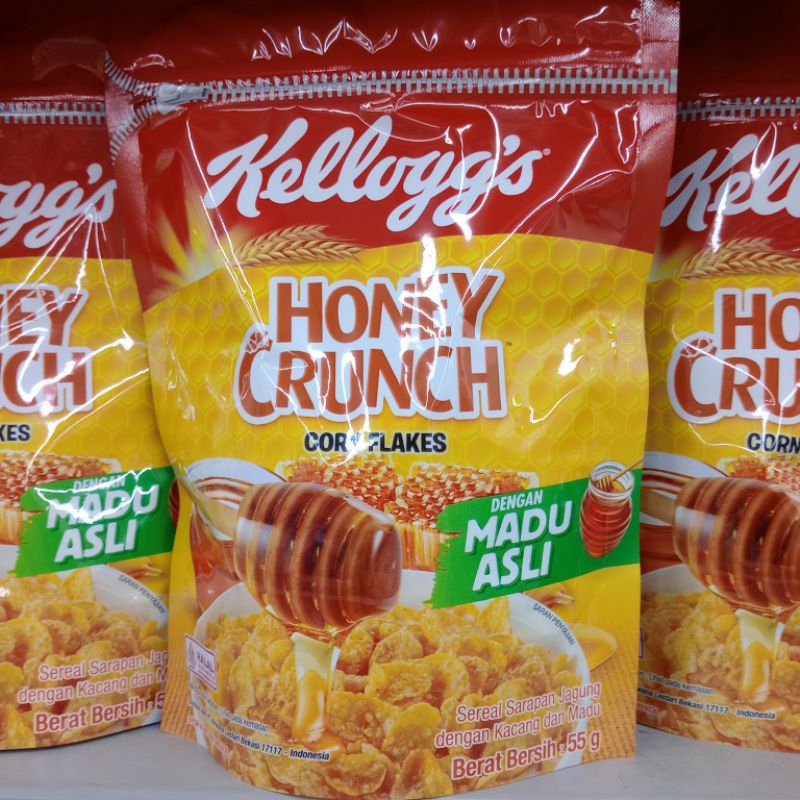 Jual Kelloggs Honey Crunch | Corn Flakes 55gr | Shopee Indonesia