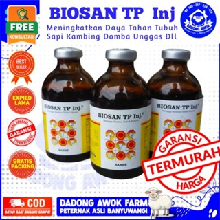 Jual BIOSAN TP 50ml BIOSAN TP 100 ML injeksi Meningkatkan Stamina Daya ...