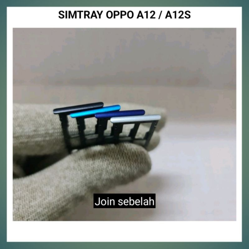 Jual Simtray Oppo A12 Simlock Slot Sim Tempat kartu Simcard Oppo A12 ...