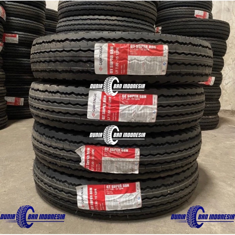 Jual Ban Luar Truk Engkel GT Radial 750-15 12PR S88N Nylon | Shopee ...
