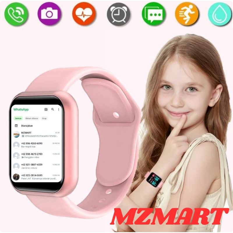 Jual Jam Tangan Pintar Hp Android Smartwatch Anak Pria Wanita Dewasa ...