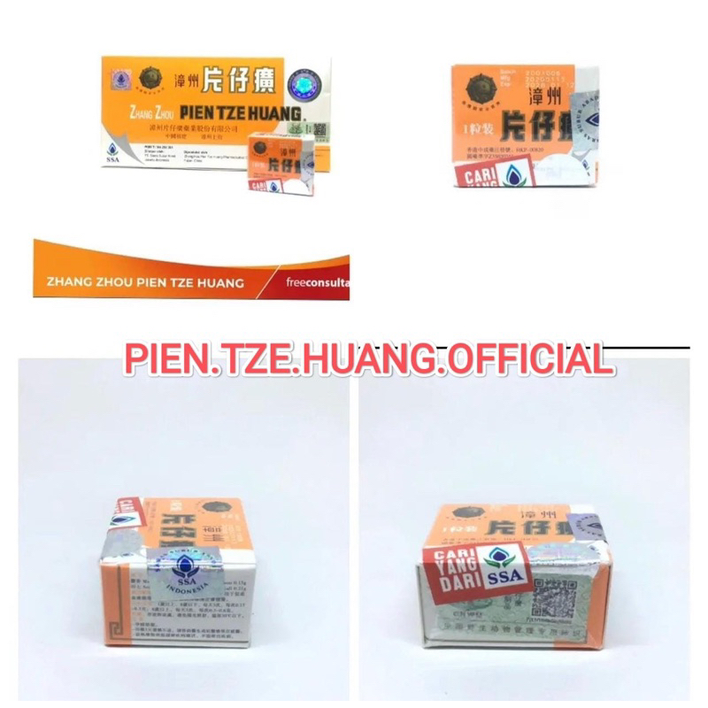 Jual PIEN TZE HUANG KAPSUL ASLI ORIGINAL OBAT PASCA OPERASI FREE TUMBUK ...