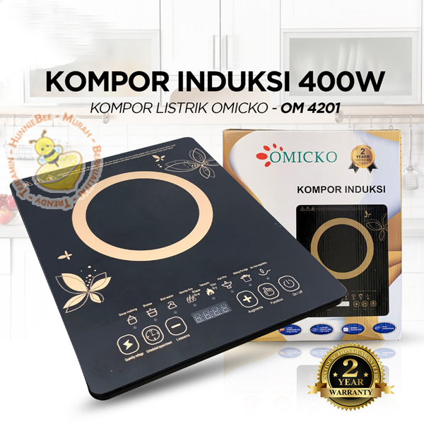 Jual Kompor LIstrik Induksi Omicko/Kompor Listrik Touch Screen Low Watt ...