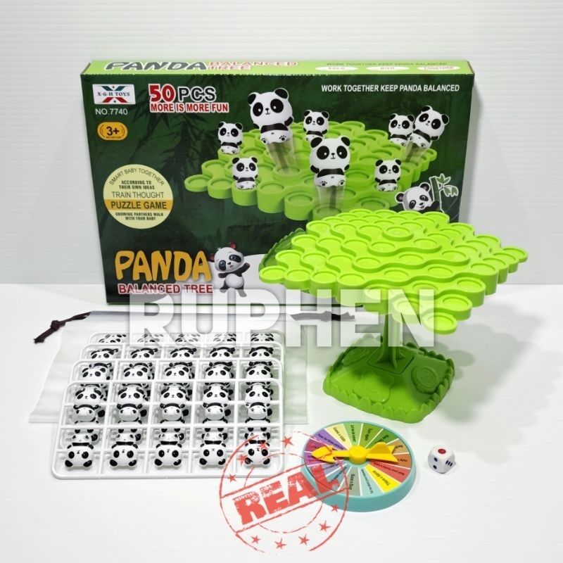 Jual RPN Balanced Tree Panda Mainan Lucu Pohon Keseimbangan Kodok Seru ...