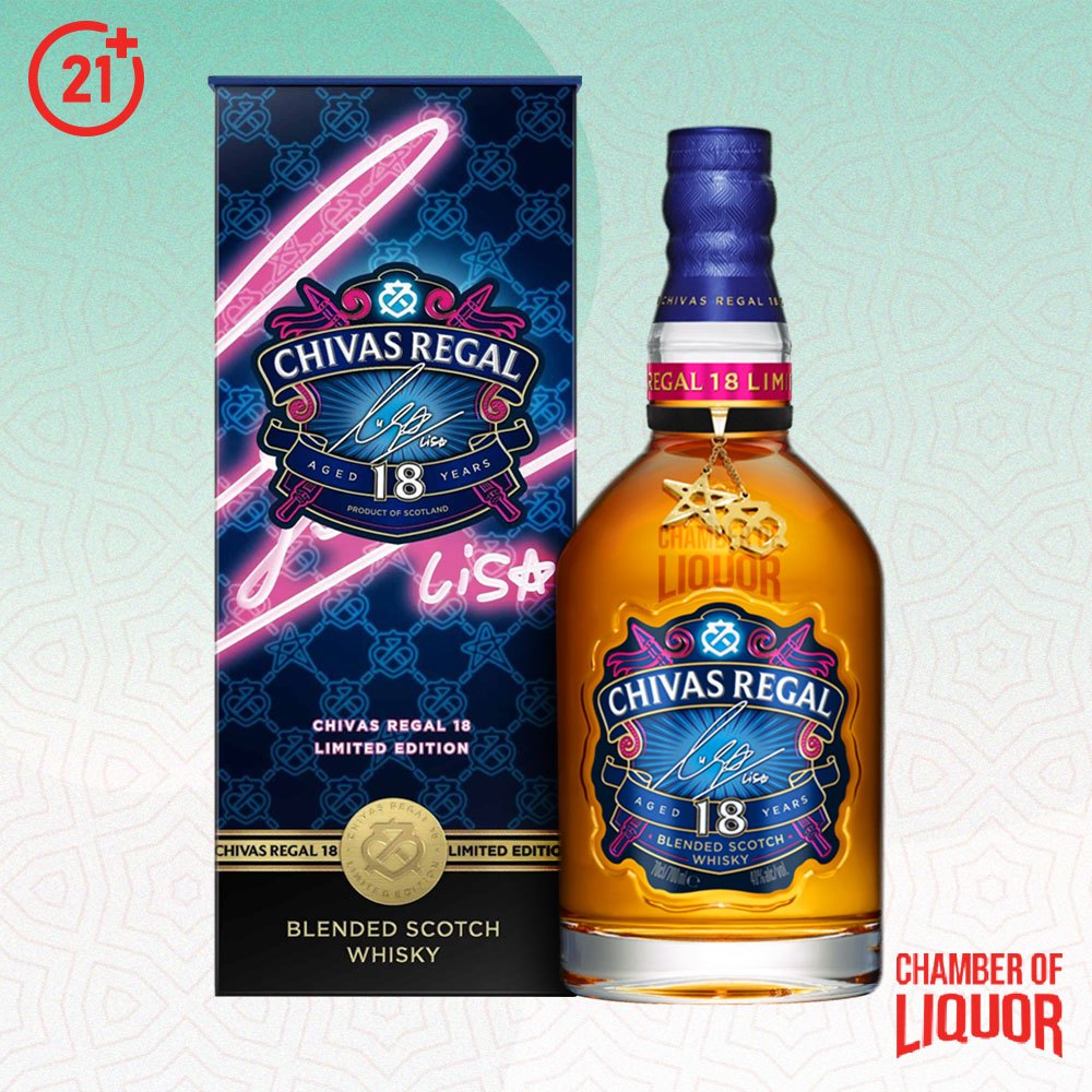 Jual Chivas Regal 18 X LISA BLACKPINK Limited Edition | Shopee Indonesia