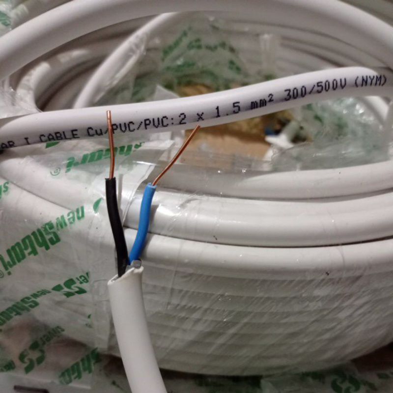 Jual Kabel Engkel NYM 2 x 1.5 Eceran/Meter | Shopee Indonesia