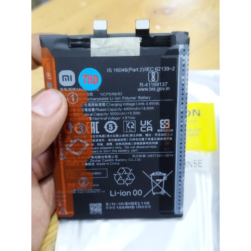 Jual Baterai Battery Batre Xiaomi Redmi Note 11 Pro 5G | Redmi Note 11 ...