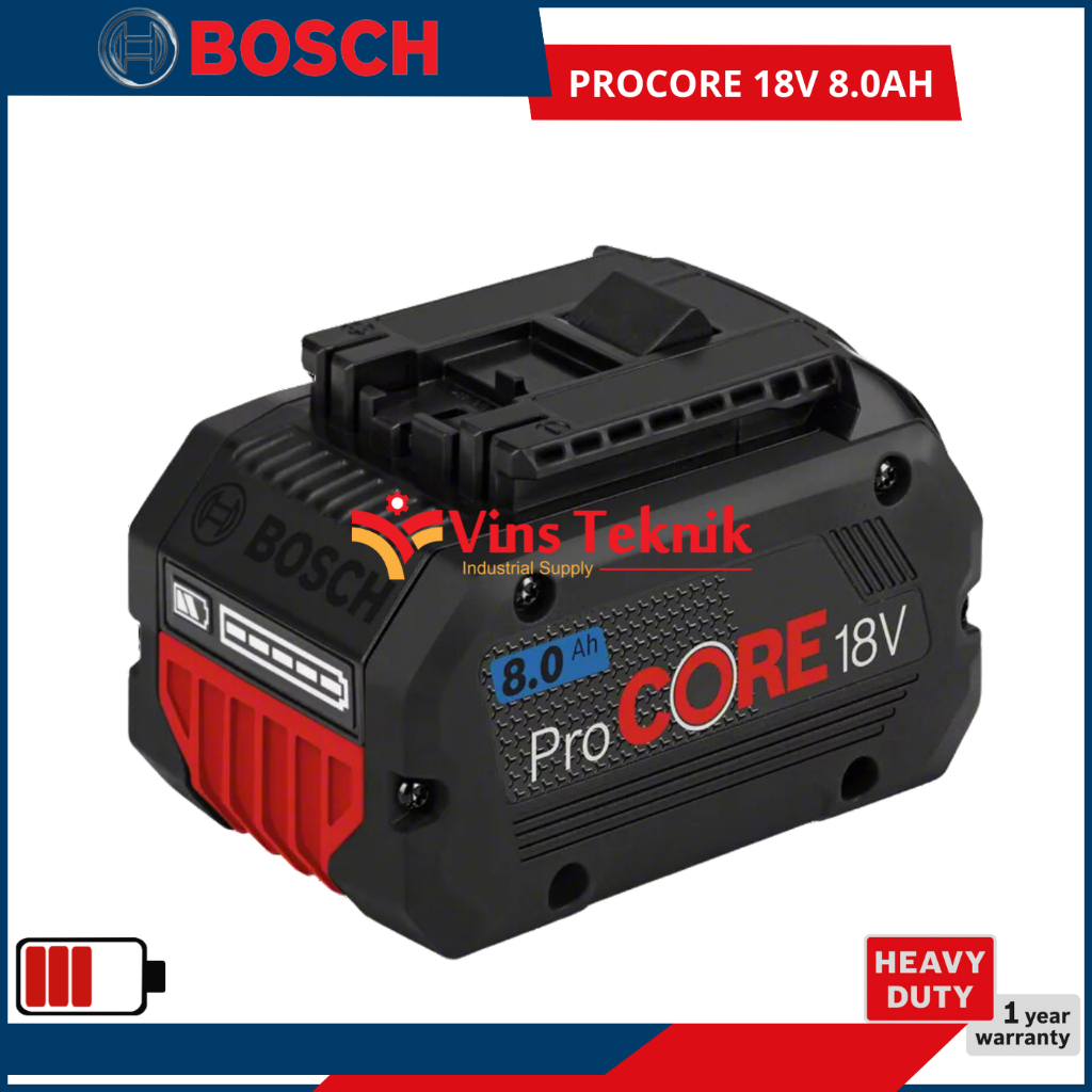 Jual PRO CORE baterai cordles 18V-LI 8 Ah BATTERY BOSCH PROCORE 18 V-LI ...