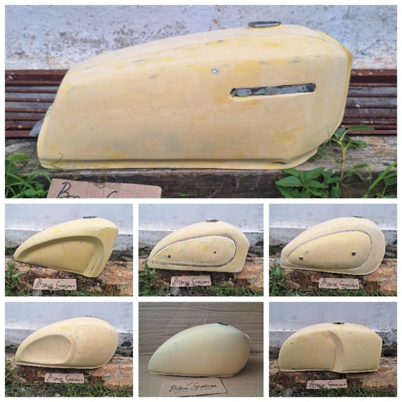 Jual Tangki Japstyle Tangki Custom Tangki Motor custom japstyle Dempul ...