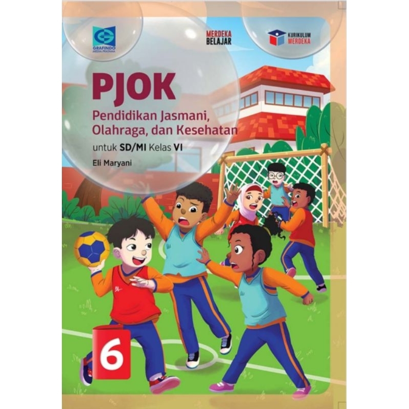 Jual PJOK Pendidikan Jasmani Olah Raga dan Kesehatan SD Kelas 1 2 3 4 5 6 Kurikulum Merdeka ...