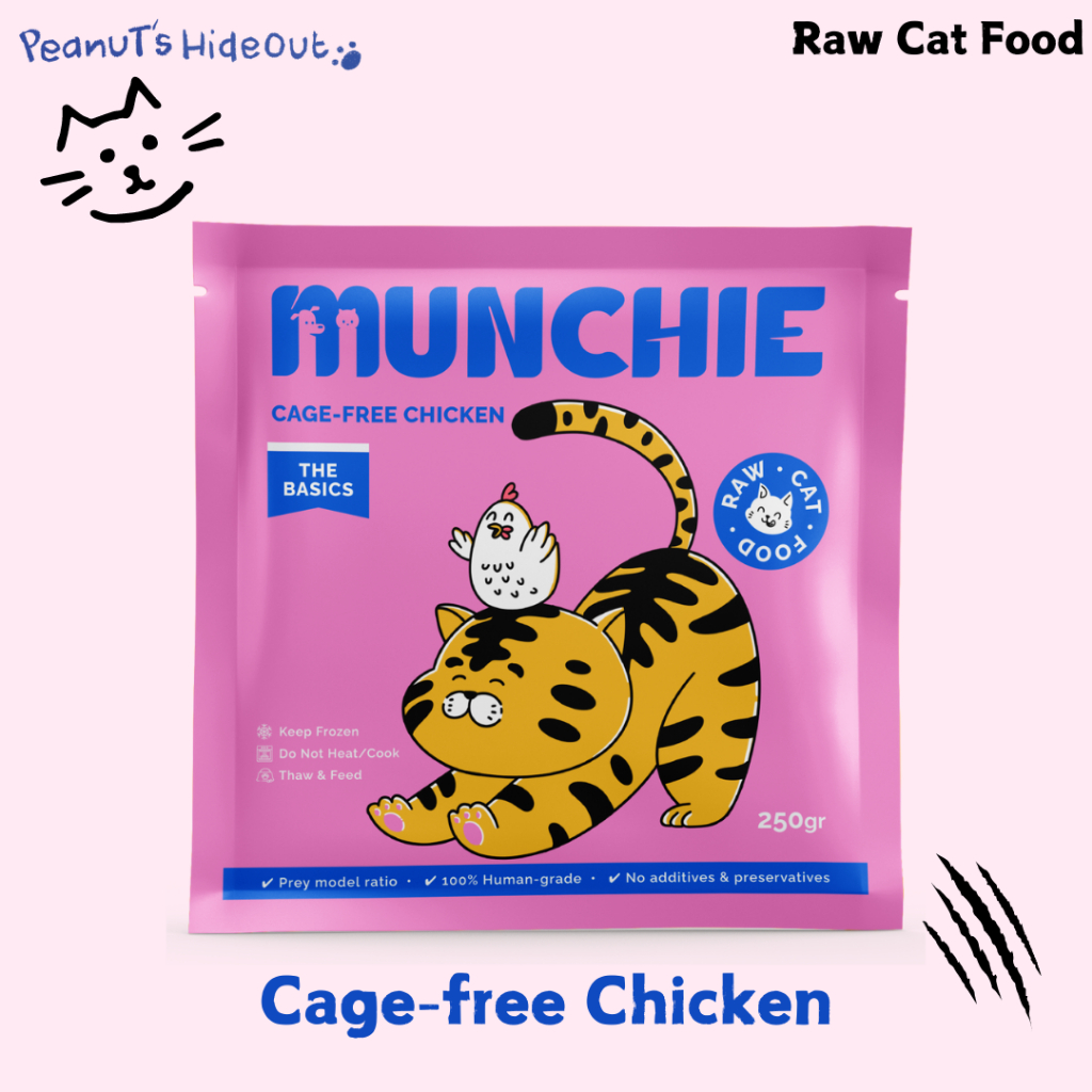 Jual Cage-free Chicken | Munchie : raw cat food (makanan kucing / cat ...