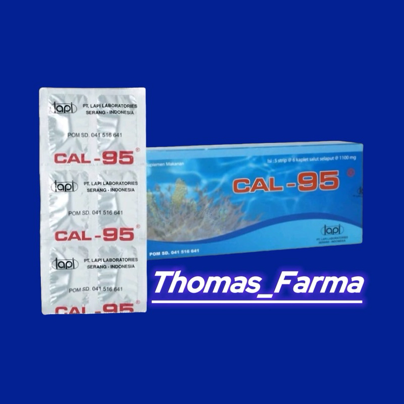 Jual Cal-95 box 30kaplet Suplemen Tulang9 | Shopee Indonesia