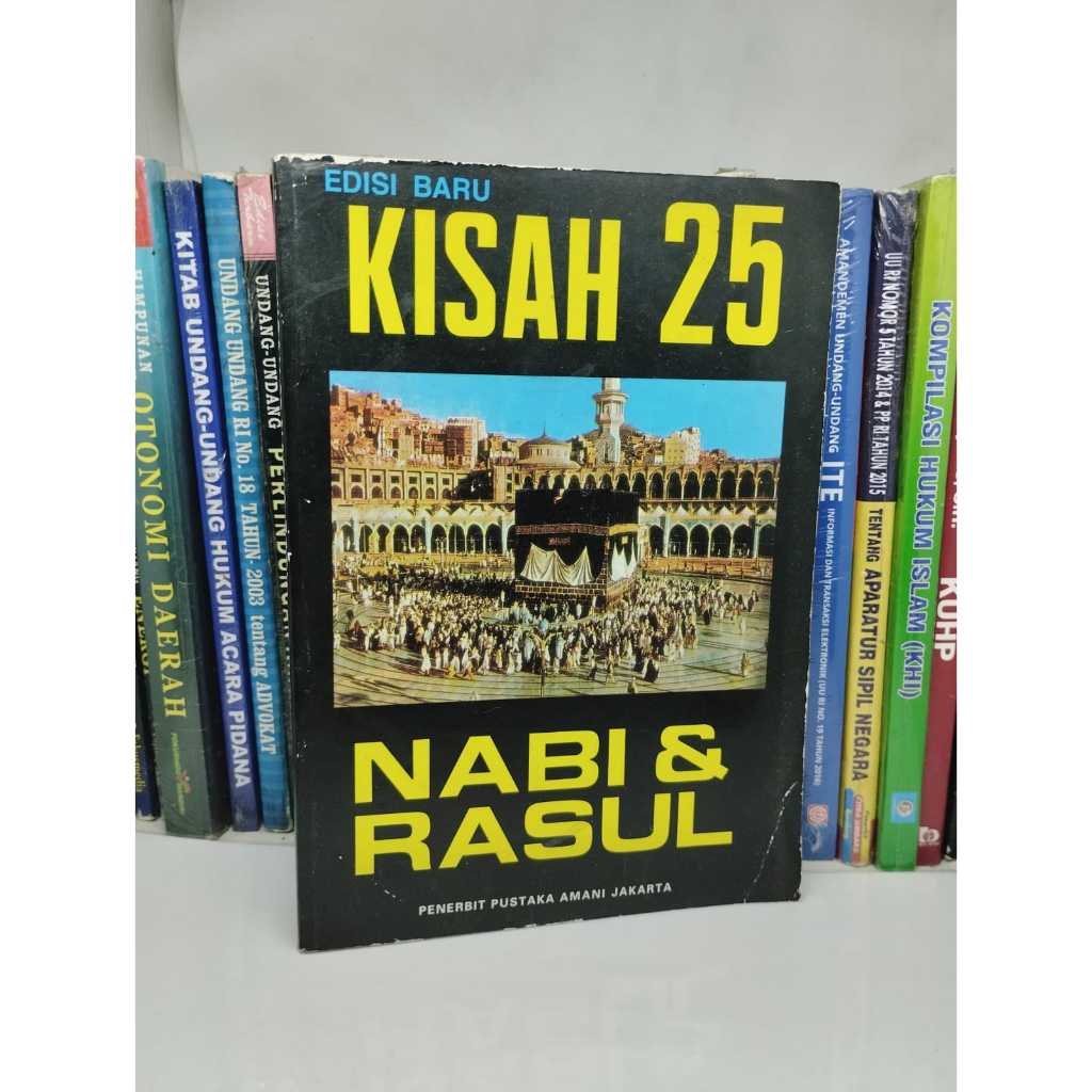 Jual KISAH 25 NABI DAN RASUL PUSTAKA AMANI - EDISI RABU | Shopee Indonesia