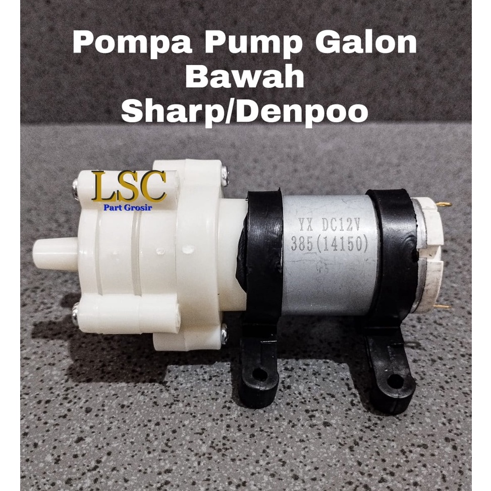 Jual zp Pompa Dinamo Dispenser Galon Bawah Sharp 12 Volt DC Water Pump ...