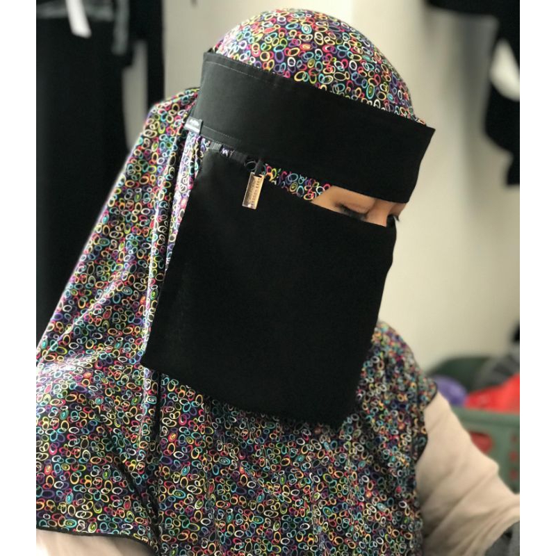Jual Cadar Niqob Saudi Pendek Beedon Essm Lokal | Shopee Indonesia