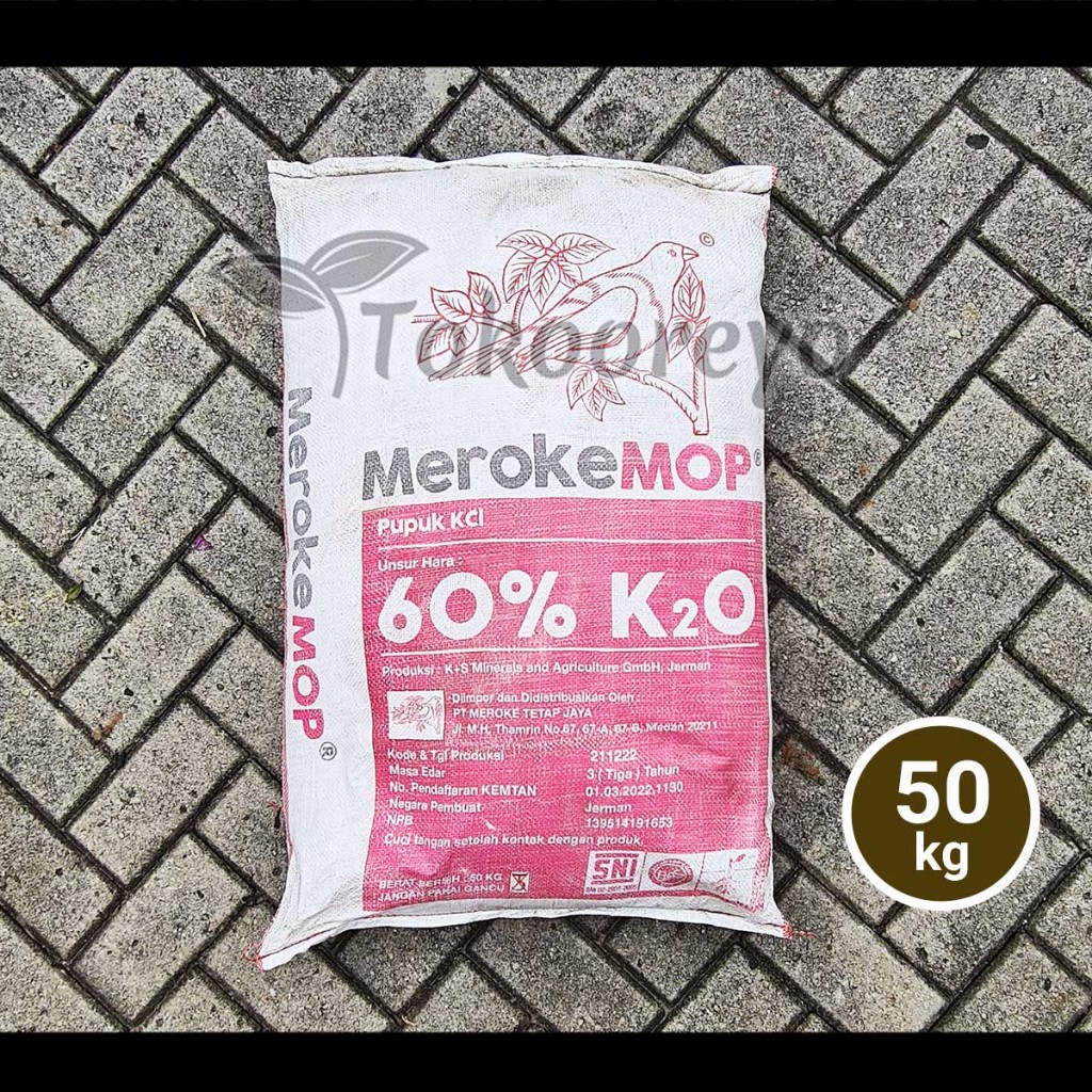 Jual PUPUK MEROKE MOP KCL 50 KG KEMASAN PABRIK VIA CARGO | Shopee Indonesia