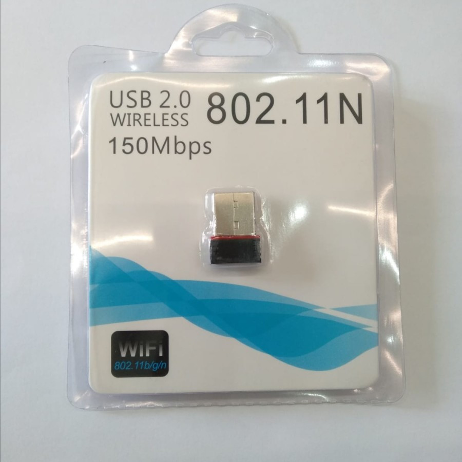 Jual WiFi USB Wireless 802.11N 150Mbps Adapter Dongle Alat Penangkap Sinyal Hotspot CPU Komputer ...