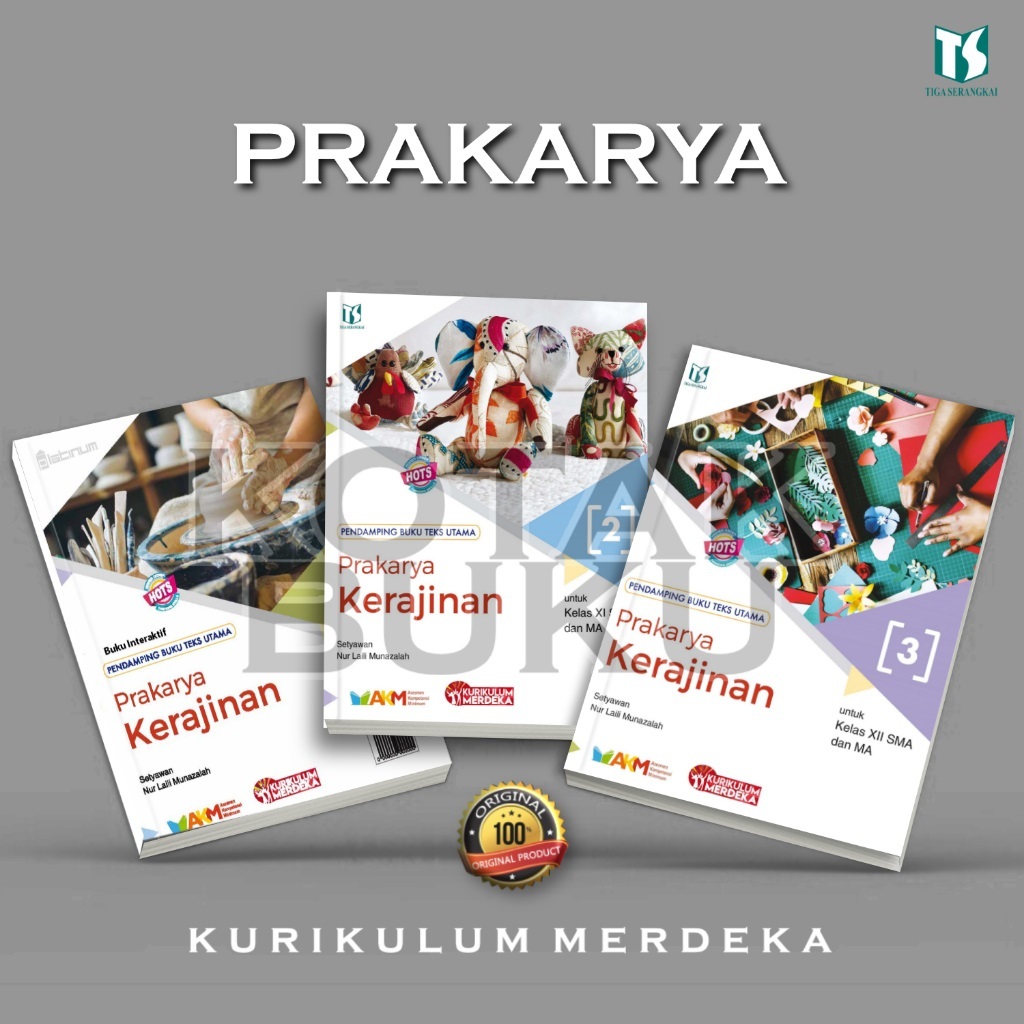 Jual Buku Prakarya kerajinan SMA / Prakarya Kelas 10 11 12 vSMA ...