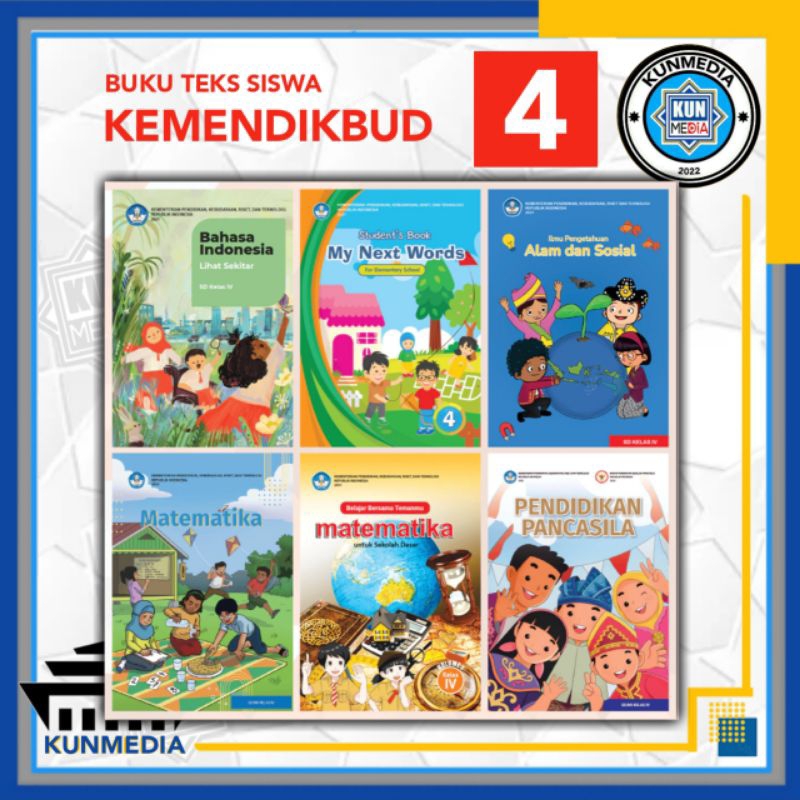 Jual BUKU PAKET SISWA KELAS 4 SD KURIKULUM MERDEKA KEMENDIKBUD VKM DIKNAS MATEMATIKA INDONESIA ...