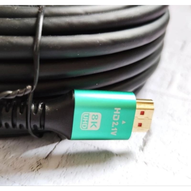 Jual SKU-1260 KABEL HDMI 10M 8K V2.1 ULTRA HD PREMIUM KABEL 10 METER ...