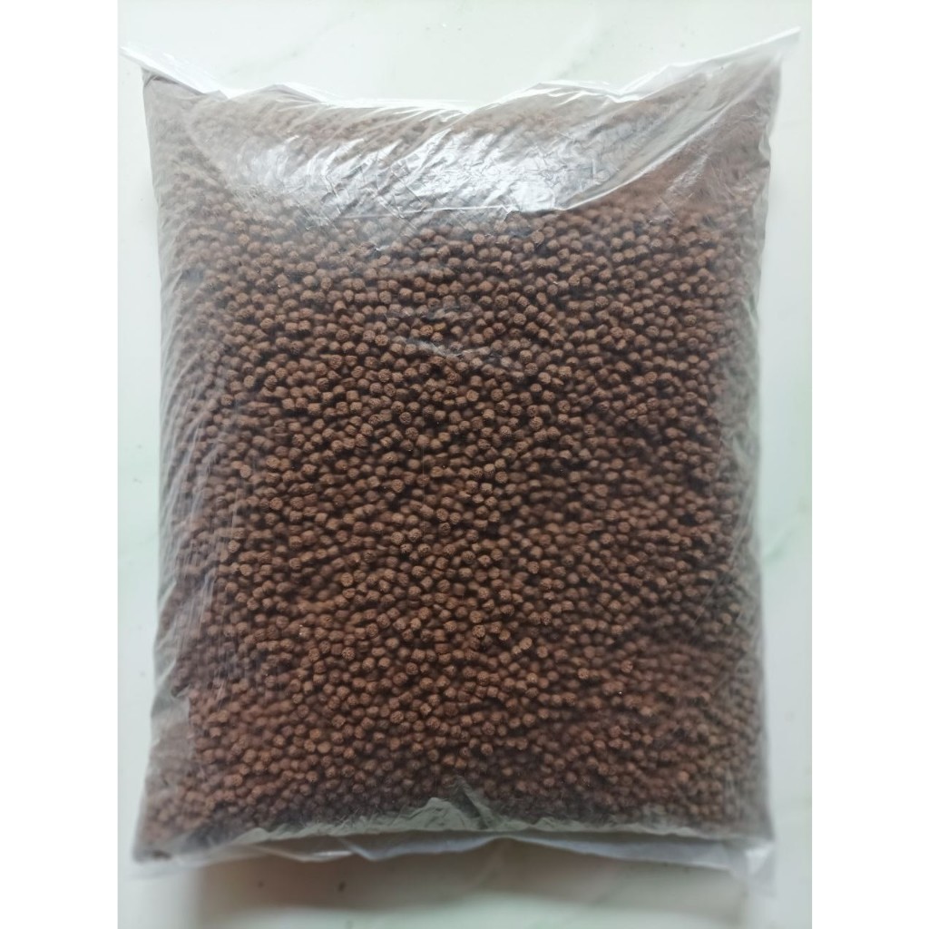 Jual Pakan Pelet Makanan Ikan Hias Lele Patin Gurami Nila 1Kg | Shopee ...