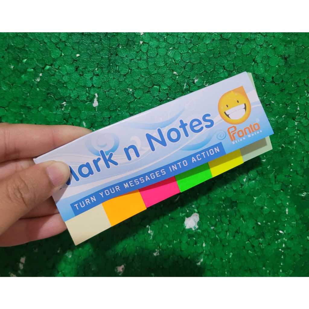 Jual STICKY NOTE 6 WARNA MARK N NOTES 6 WARNA | Shopee Indonesia