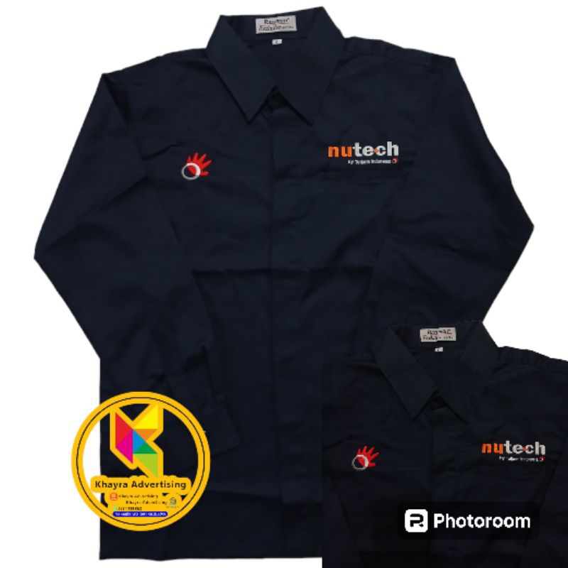 Jual kemeja telkom indonesia nutech seragam telkom indonesia nutech ...