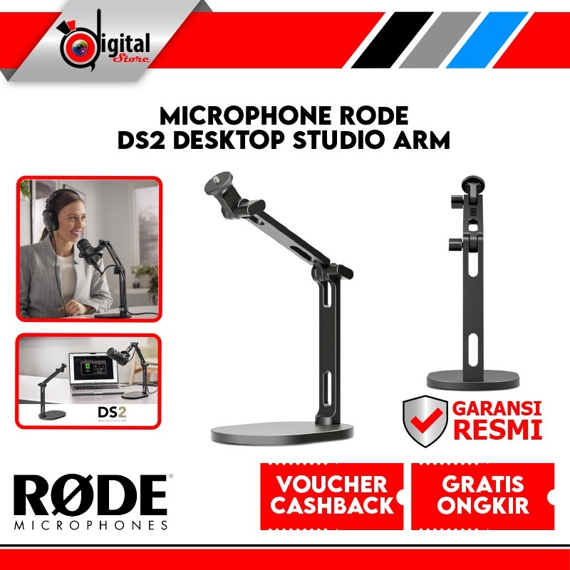 Jual Microphone Rode DS2 Desktop Studio Arm | Shopee Indonesia
