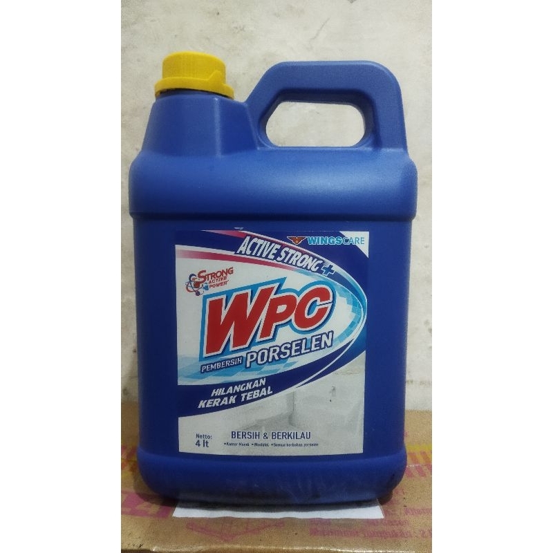 Jual PORSELEN CLEANER JERIGEN 4 LITER WPC | Shopee Indonesia