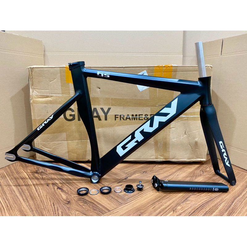 Jual Frameset Fixie GRAY F15 Warna Hitam Bahan Aluminum Alloy dan ...