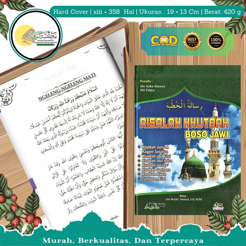 Jual BUKU KHUTBAH JUMAT RISALAH KHUTBAH BAHASA JAWA | Shopee Indonesia